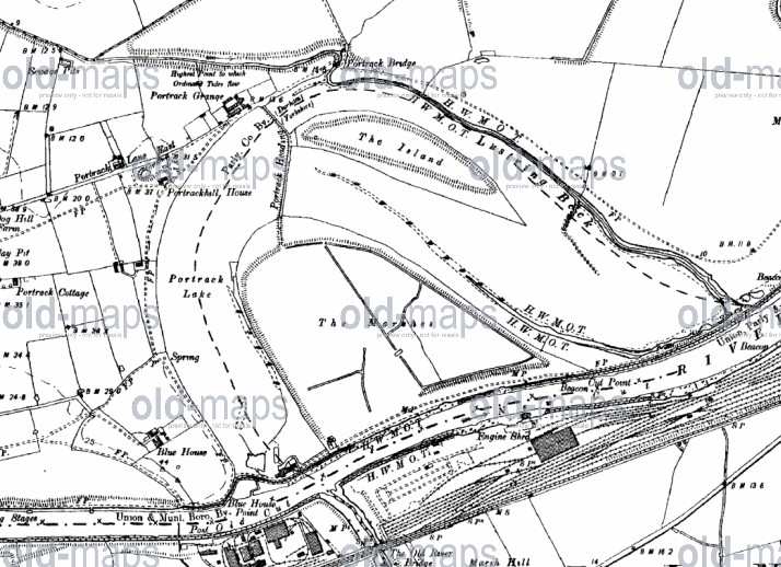 The Flaming Stump and the Portrack Cut | Hidden Teesside